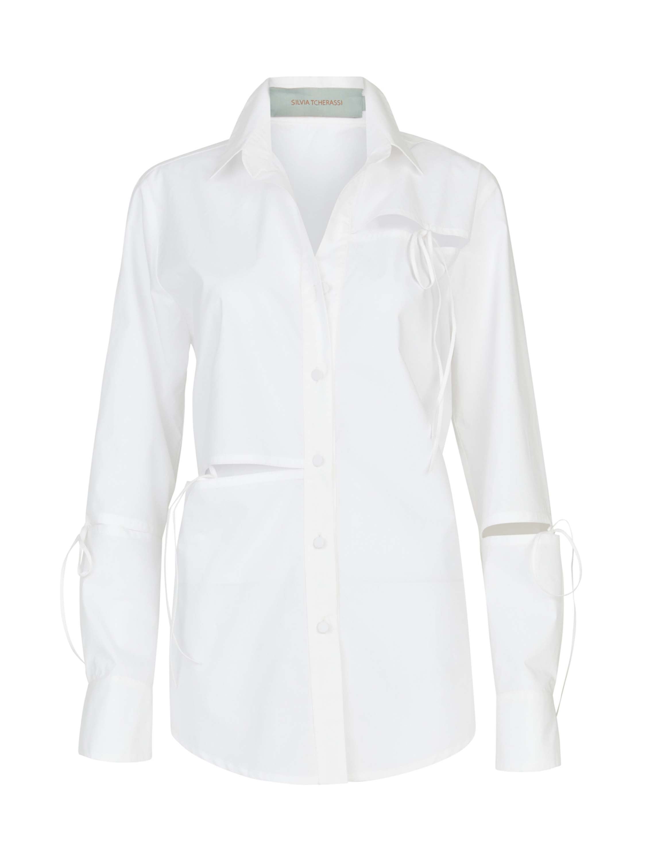 Simona Blouse White – Silvia Tcherassi US